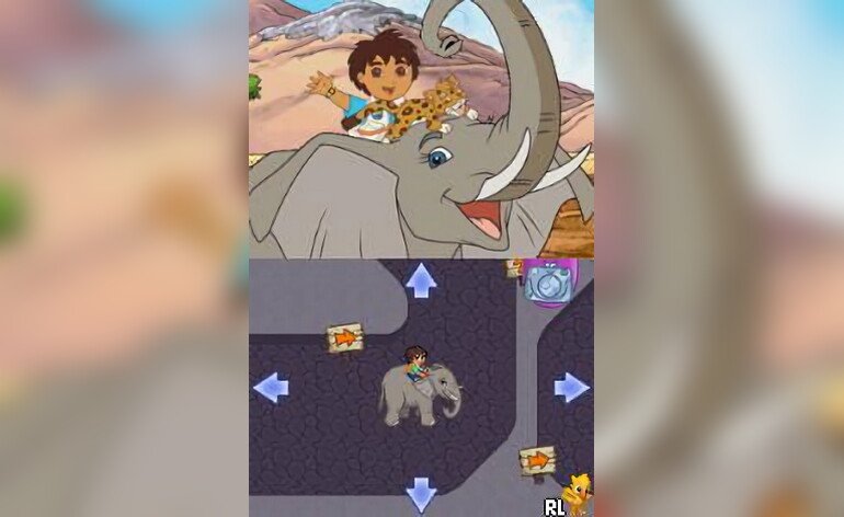 Play Go, Diego, Go! - Safari Rescue (USA) • Nintendo DS GamePhD