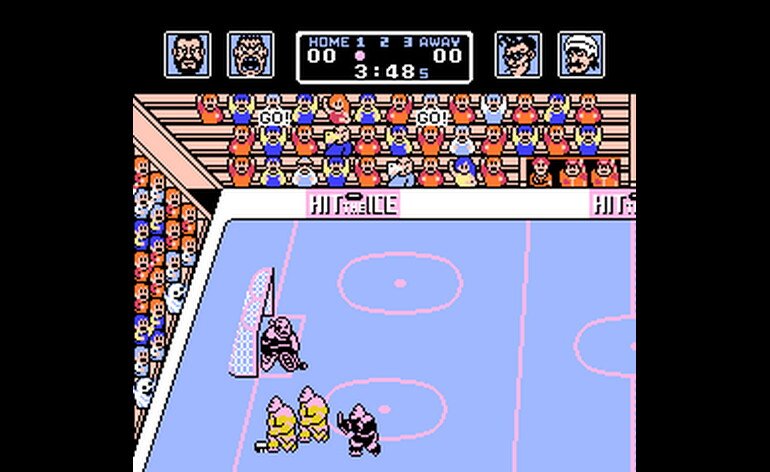 Play Hit the Ice - VHL the Video Hockey League (USA) (Proto) • NES GamePhD