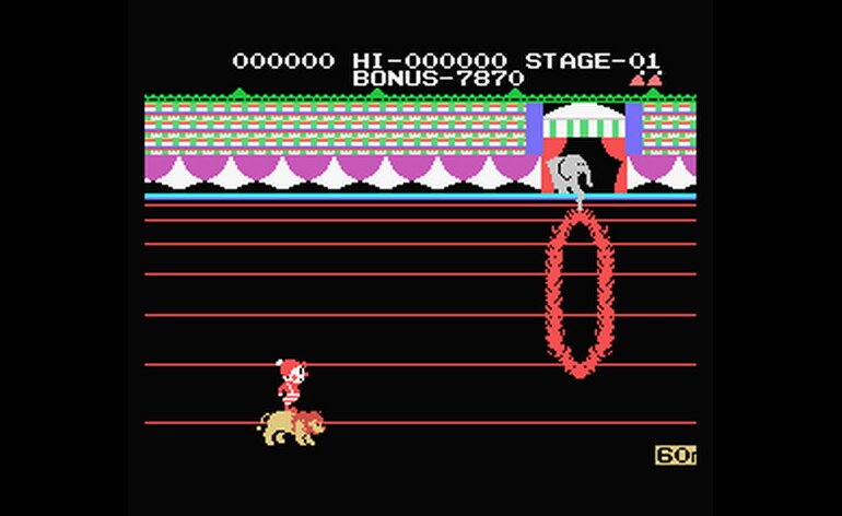Play Circus Charlie • MSX GamePhD